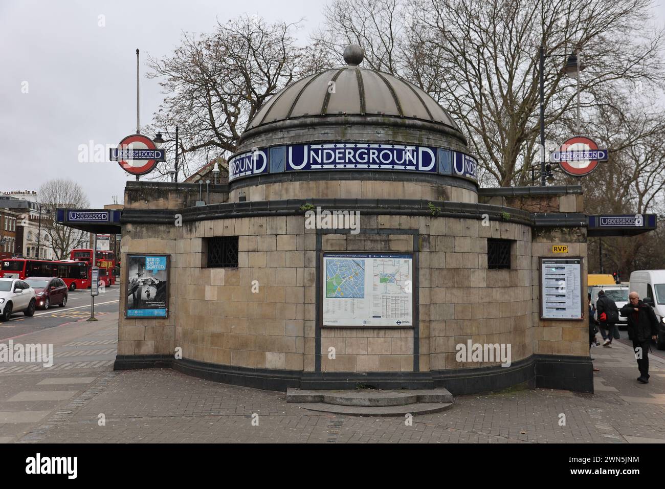 Clapham common underground station Banque de photographies et d’images ...