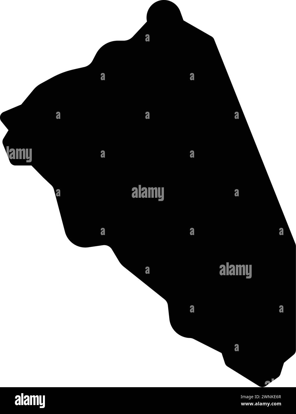 Mappa di burlington Banque d'images vectorielles - Alamy