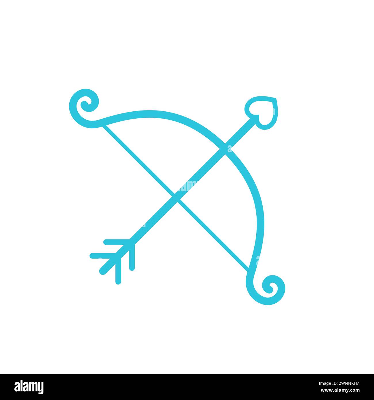 Eros volant Banque d'images vectorielles - Alamy