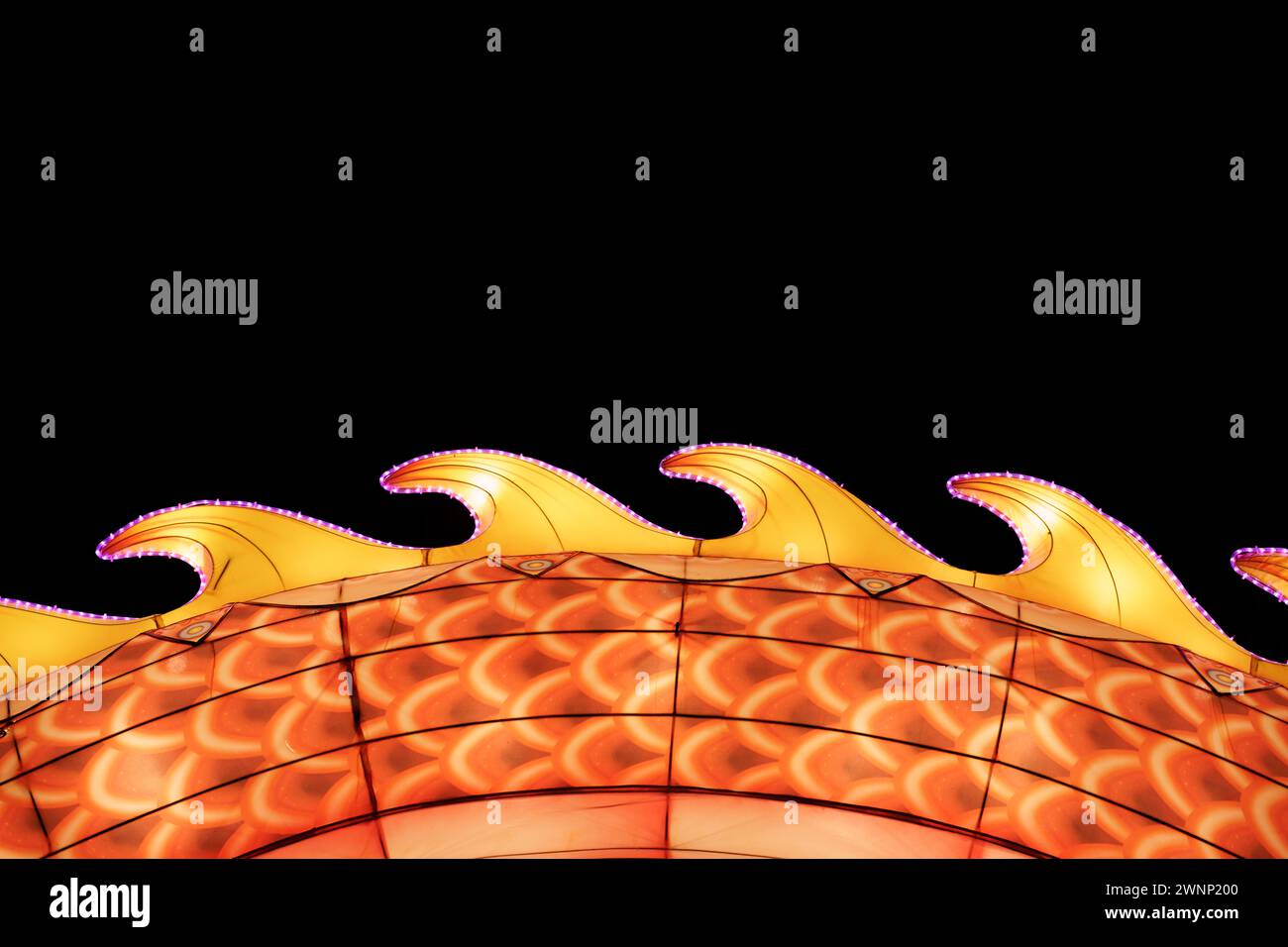 Queue de dragon chinois Banque de photographies et d’images à haute ...