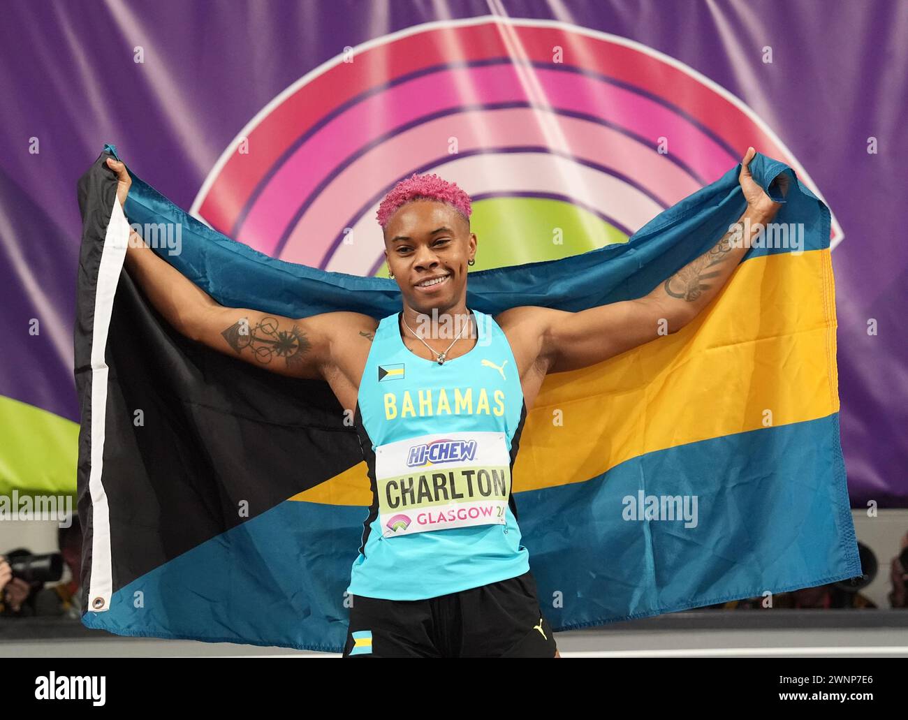 Devynne Charlton des Bahamas établit un record du monde en remportant l ...