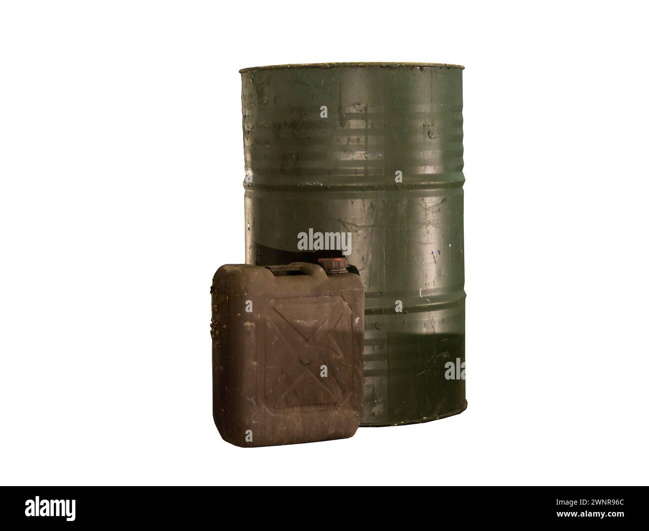 Baril de pétrole isolé Banque de photographies et d’images à haute ...