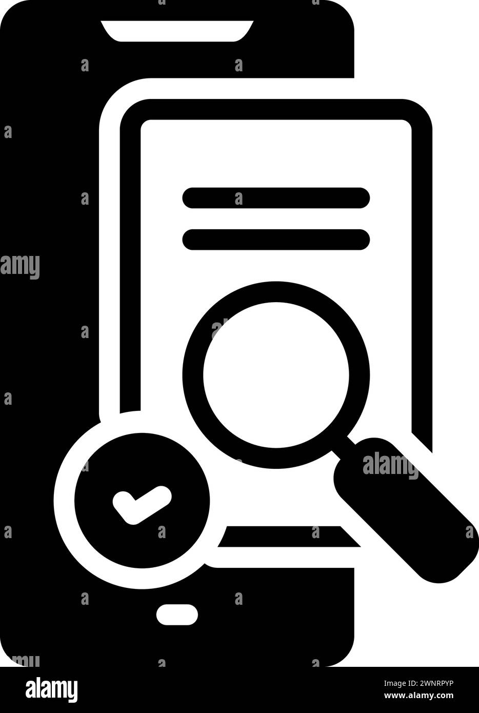 Symbole reconnu Banque d'images détourées - Alamy