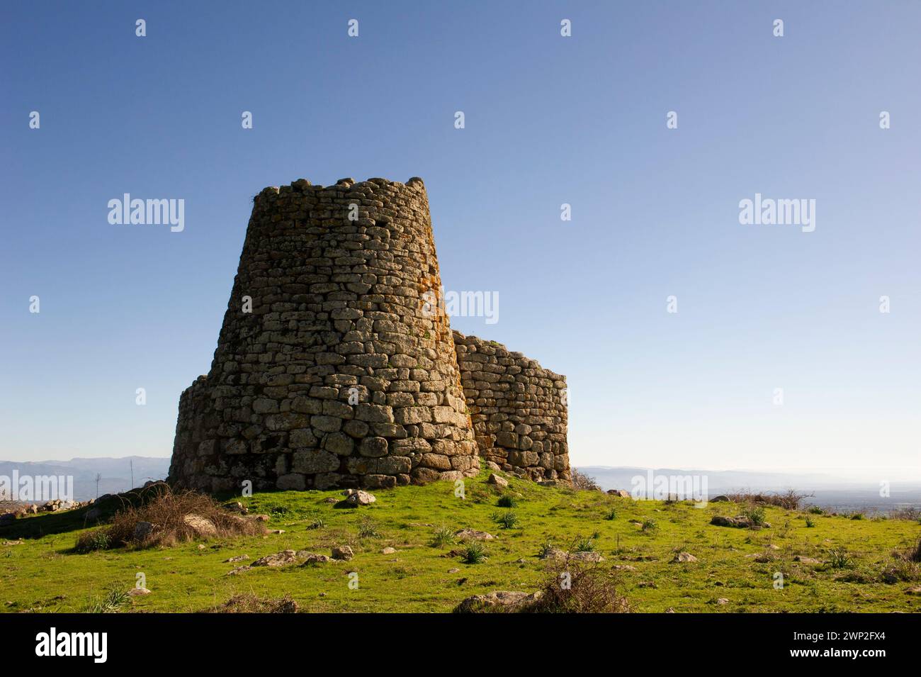 03 février 2024 Italie, Sardaigne, Nuoro, Bortigali village ...