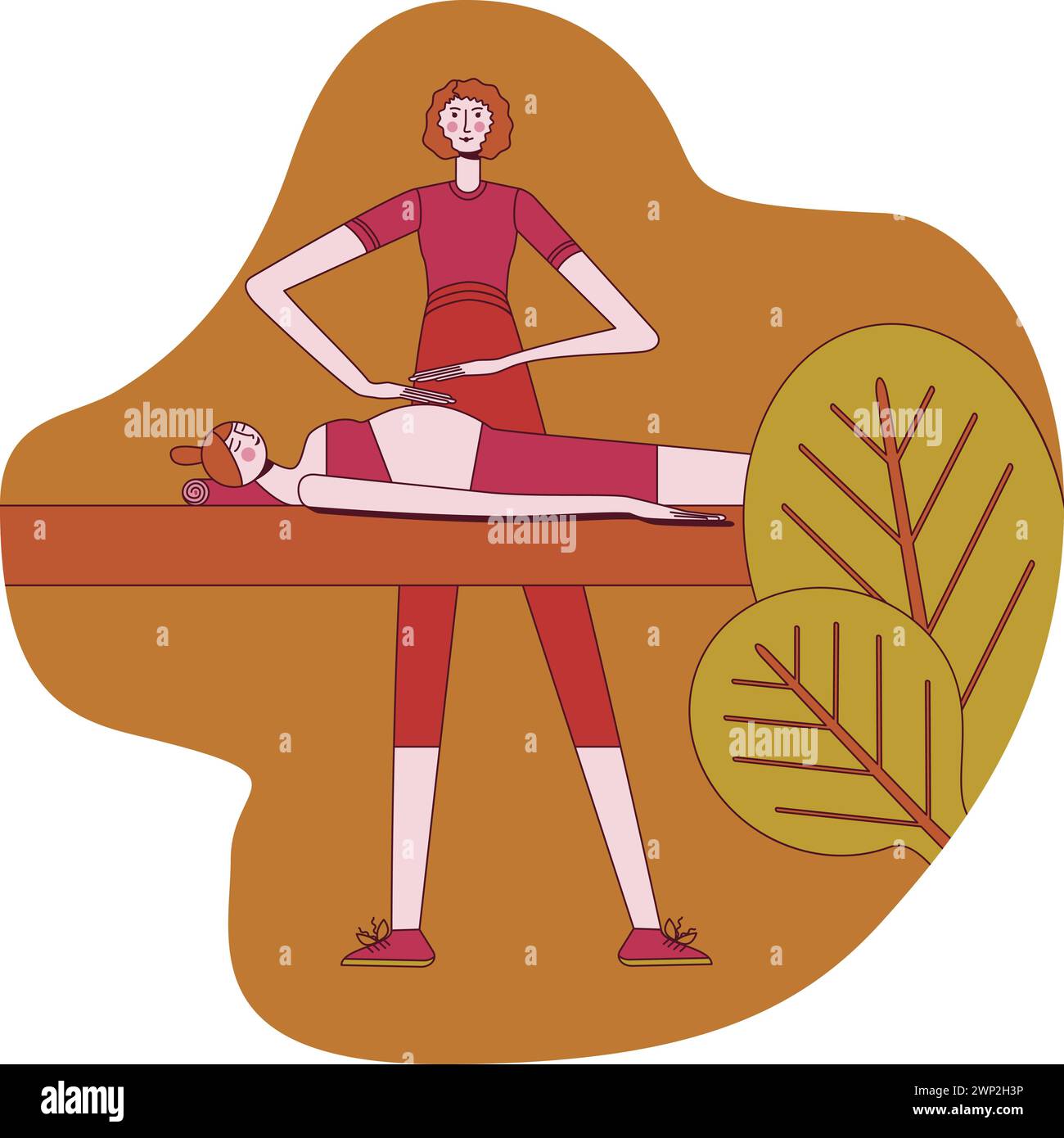 Dessin Humoristique Massage Banque De Photographies Et Dimages à Haute