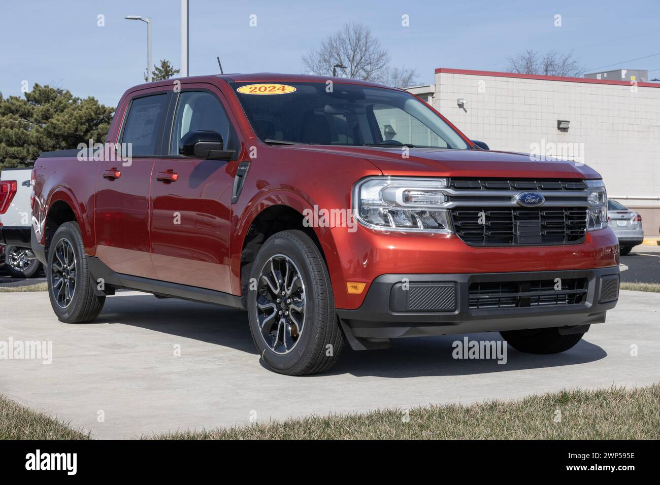Kokomo - 3 février 2024 : Ford Maverick Lariat expose chez un ...