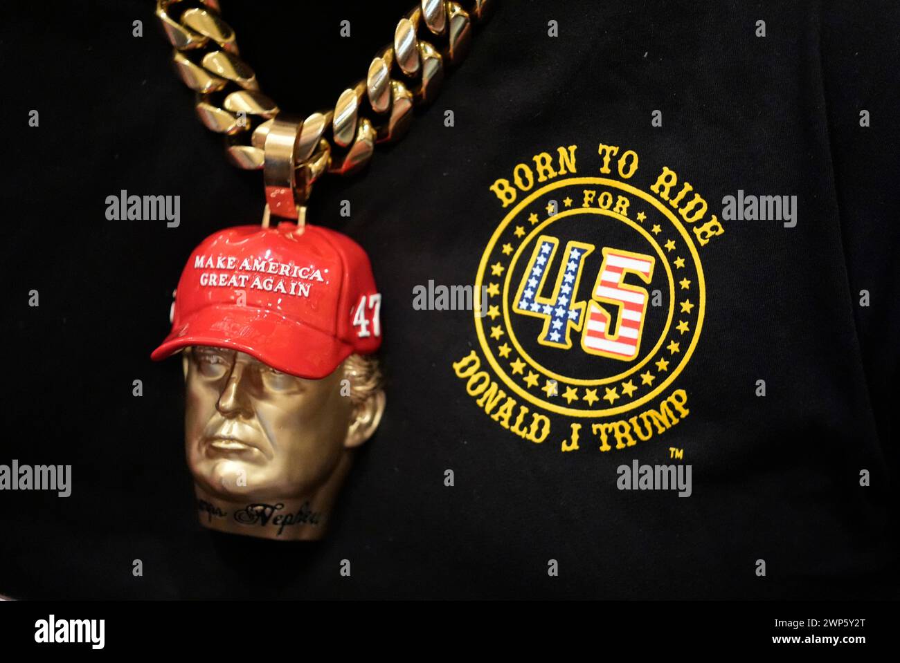 Jewelry worn by Forgiato Blow is pictured before Republican ...