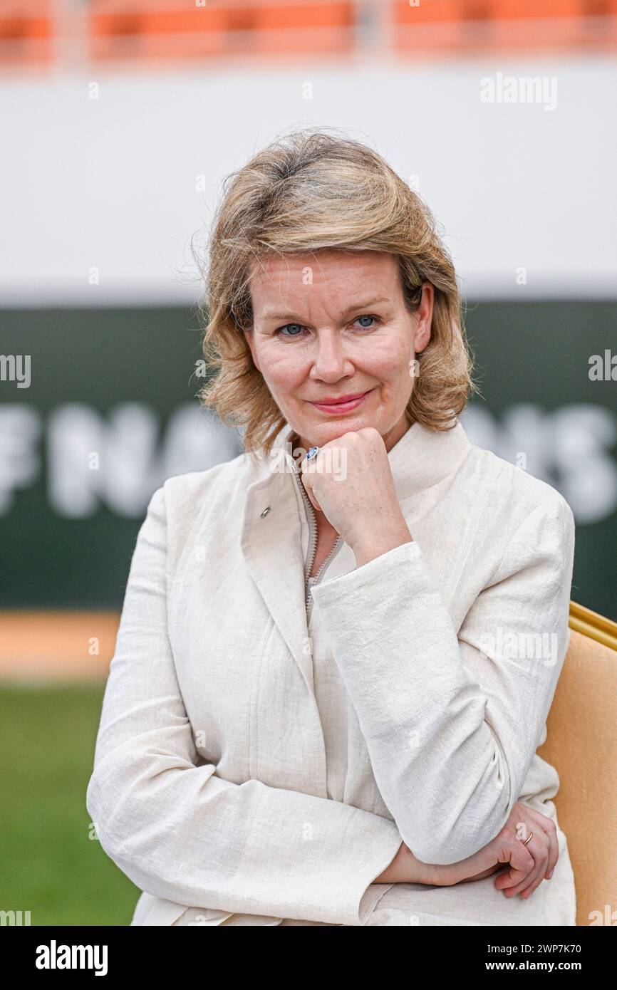 Côte d'Ivoire, Yopougon, 05 mars 2024 sa Majesté la Reine Mathilde ...