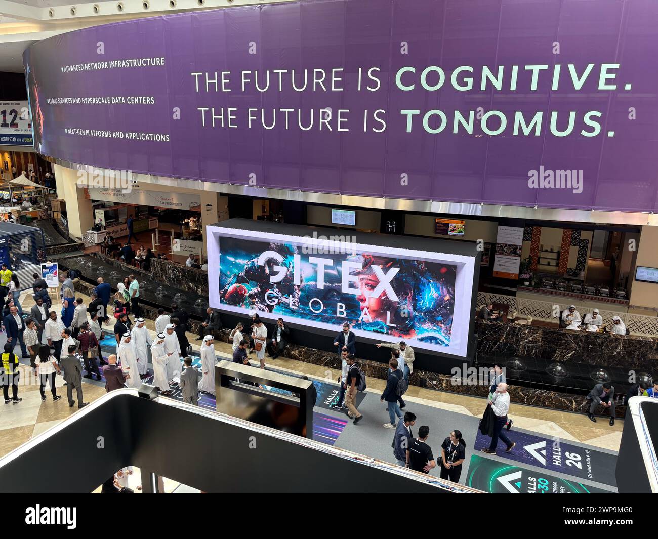 Émirats arabes Unis, Dubaï, 2023-10-18. GITEX 2023, le salon international Tech expo qui se ...
