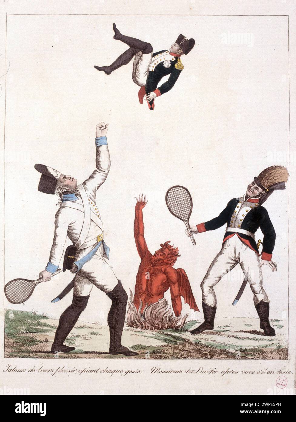 Caricature de napoléon 1 er Banque de photographies et d’images à haute ...