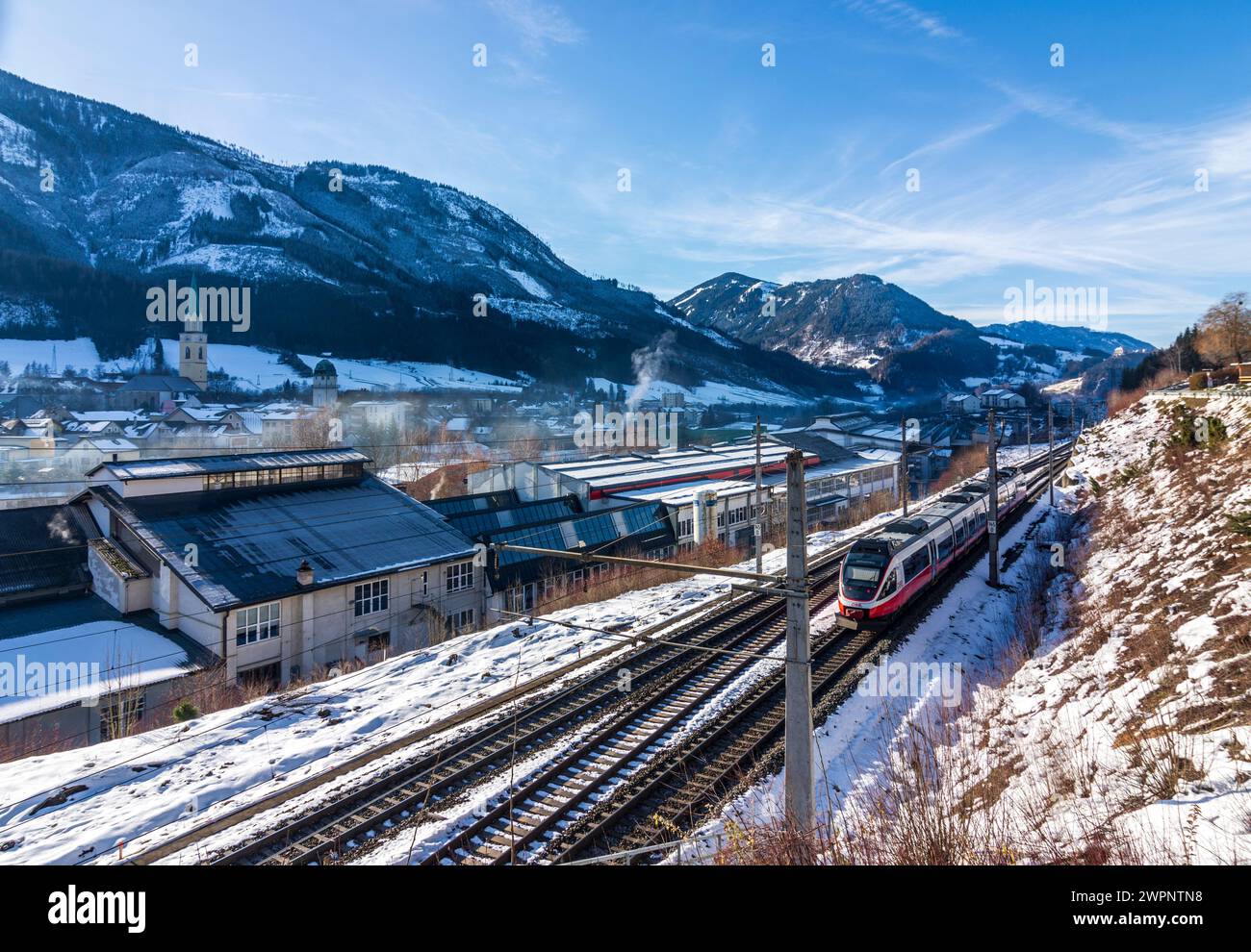 Ligne ferroviaire rudolfsbahn Banque de photographies et d’images à ...