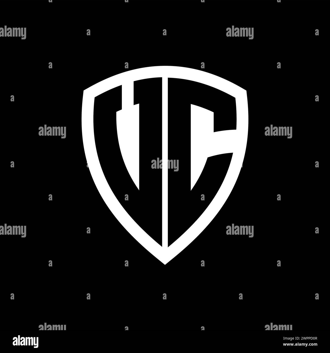 Vc logo Banque d'images noir et blanc - Alamy