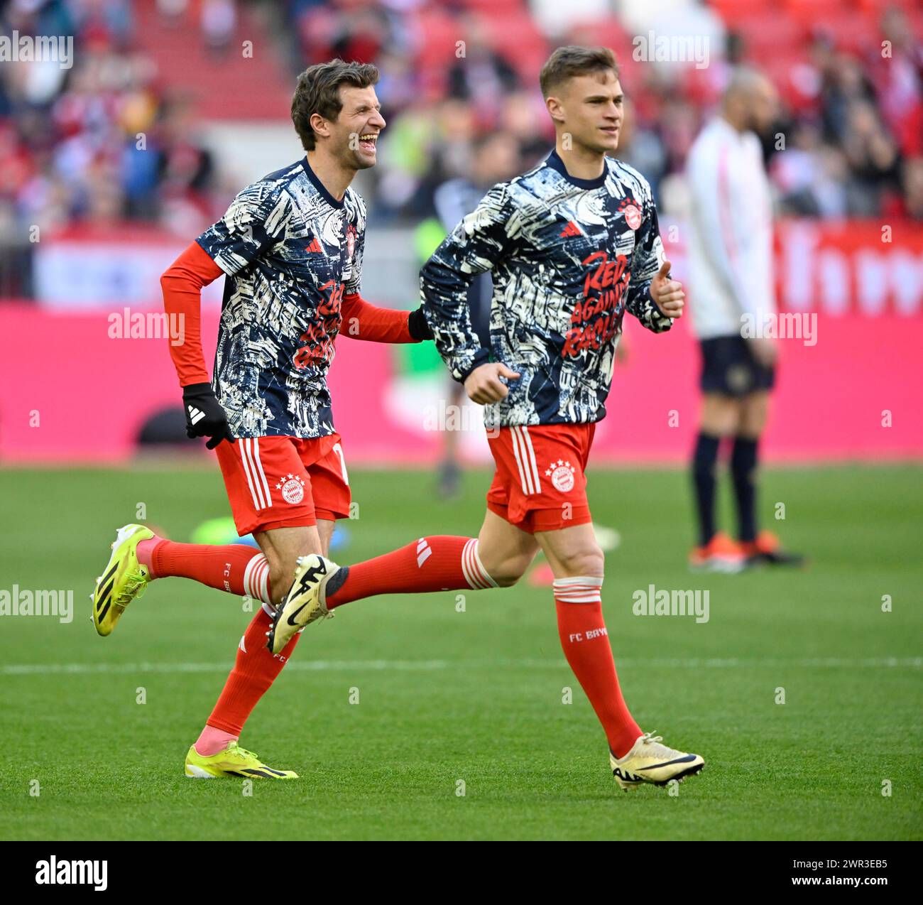 Mueller fc bayern munich et joshua kimmich fc bayern munich Banque de ...