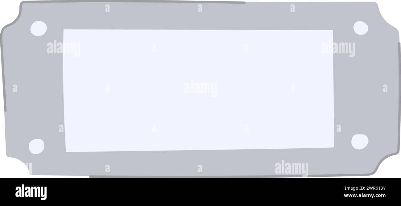 Signaletique affichage prix Banque d'images vectorielles - Alamy