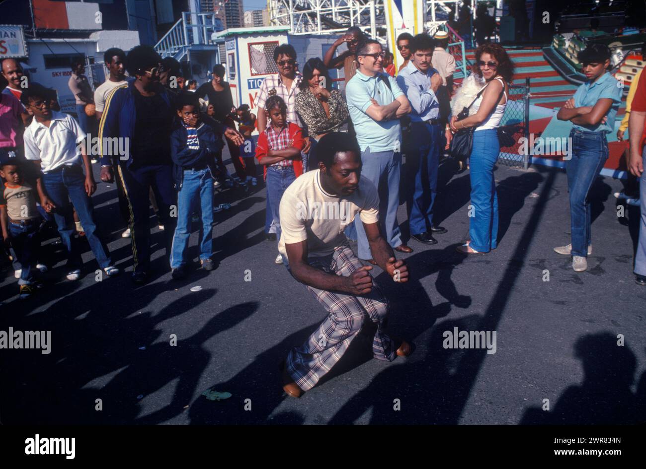 Les années 1980 famille afro americaine Banque de photographies et d ...