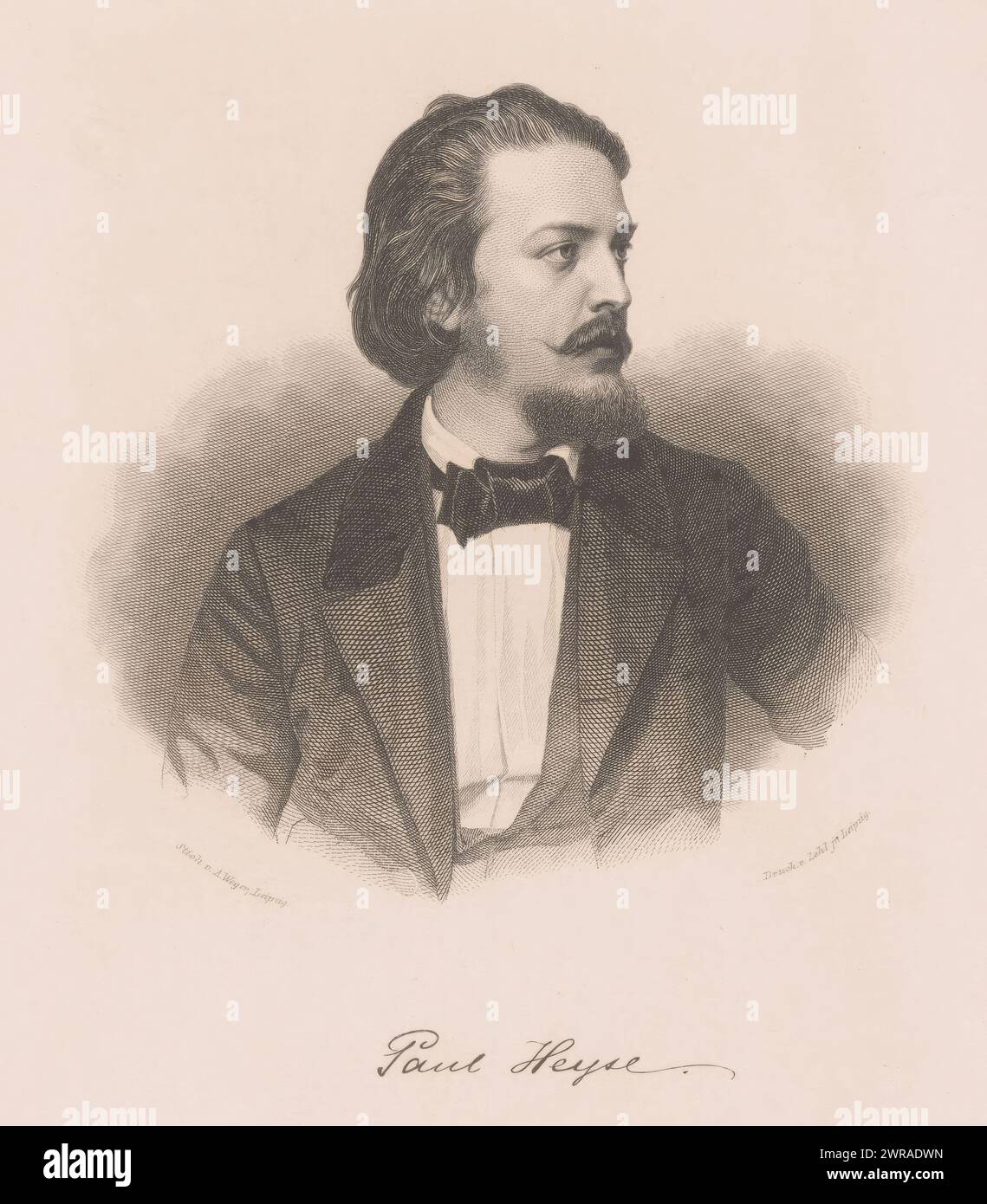 Portrait de paul heyse Banque de photographies et d’images à haute ...