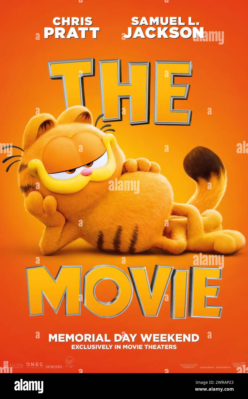 LE FILM GARFIELD, (alias GARFIELD), affiche, Garfield (voix : Chris ...
