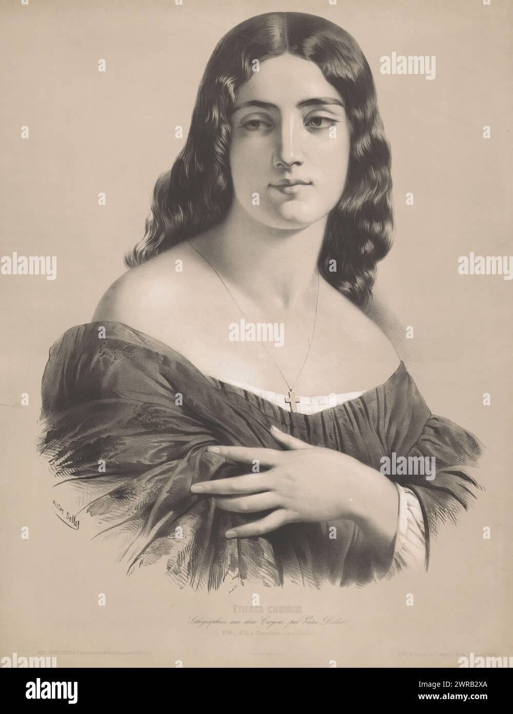 Atala, Atala (Chateaubriant) (titre sur objet), études d'artistes ...