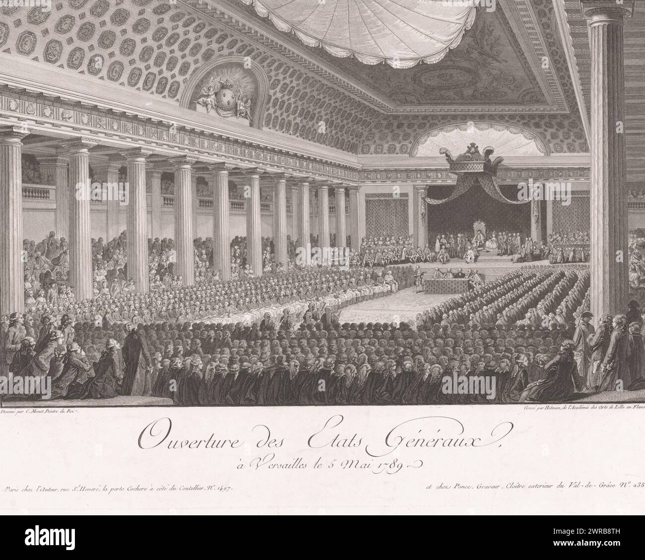 French revolution 1789 mai versailles Banque de photographies et d ...
