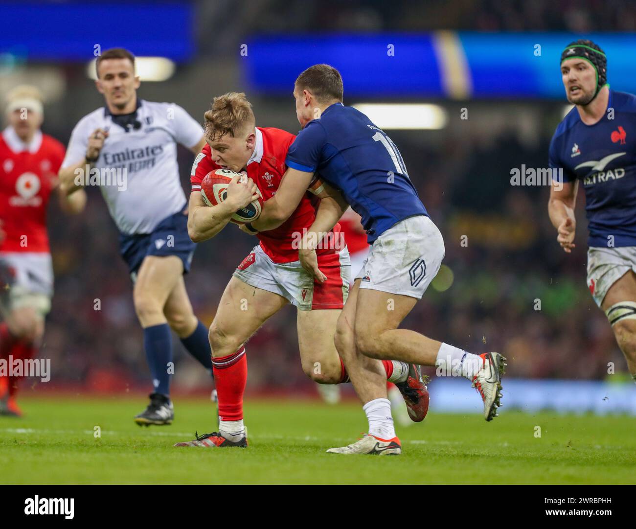 10 mars 2024 ; Principality Stadium, Cardiff, pays de Galles : six ...