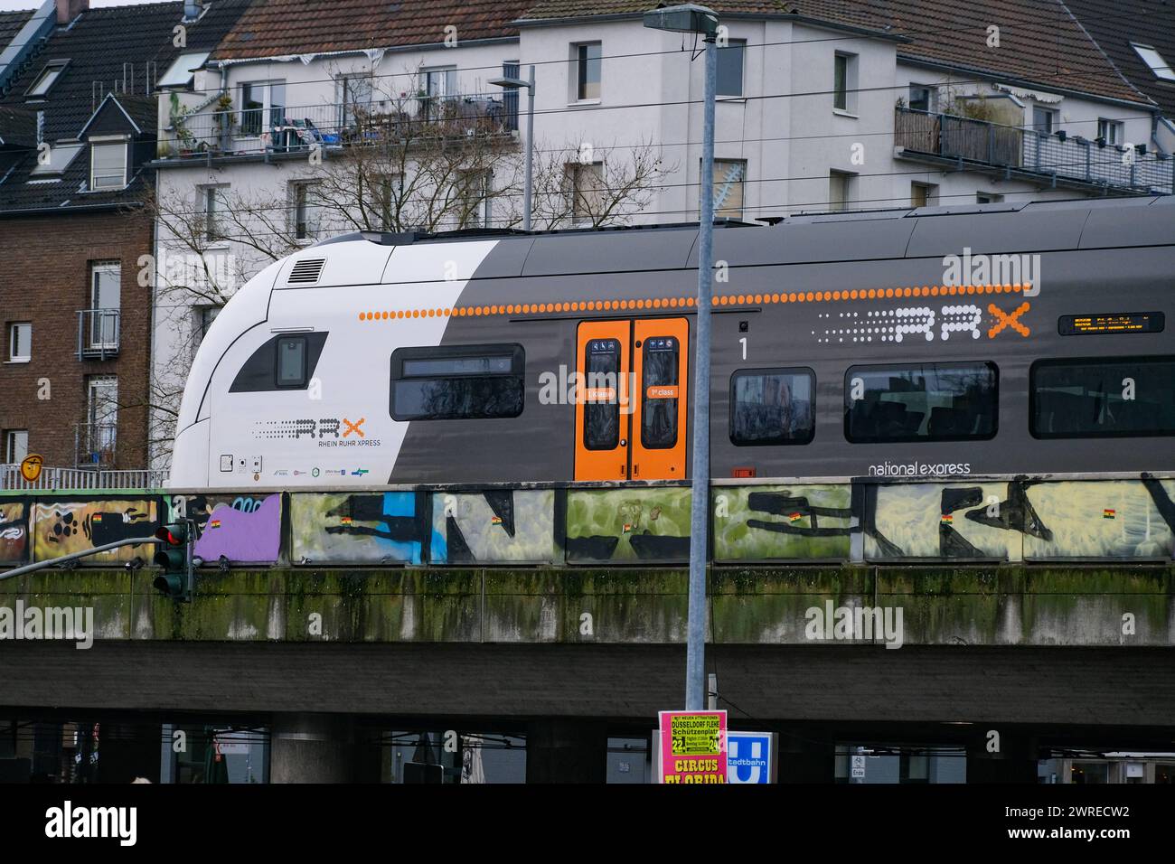 Düsseldorf 12.03.2024 DB Deutsche Bahn Nahverkehr ÖPNV Verkehrsverbund ...