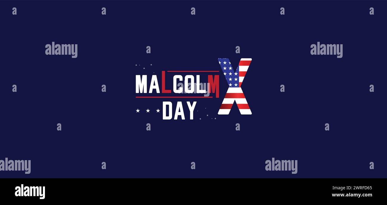 Malcolm blue Banque d'images vectorielles - Alamy