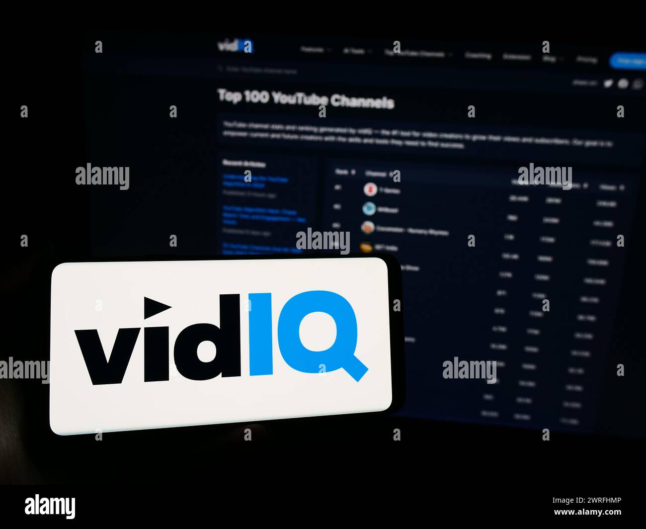 Logo vidiq Banque de photographies et d’images à haute résolution - Alamy