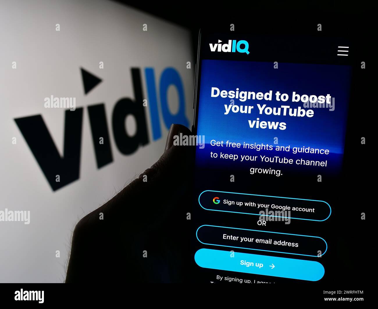 Logo vidiq Banque de photographies et d’images à haute résolution - Alamy