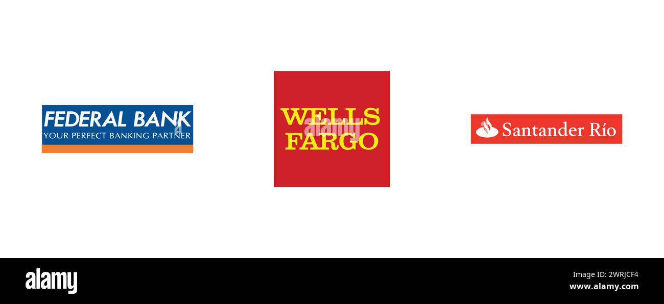 Logo de la banque wells fargo Banque d'images vectorielles - Alamy