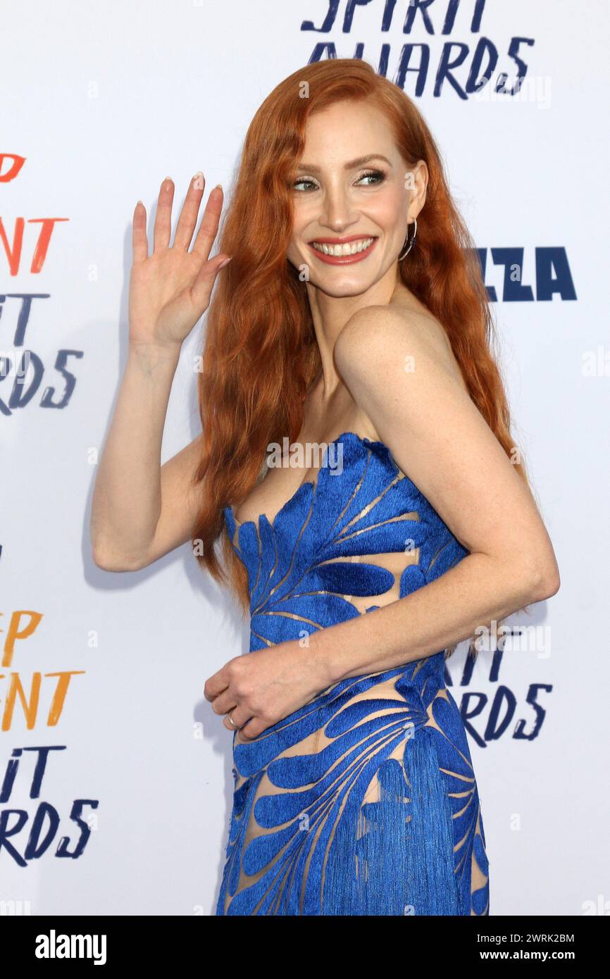 LOS ANGELES - février 25 : Jessica Chastain au film Independent Spirit ...