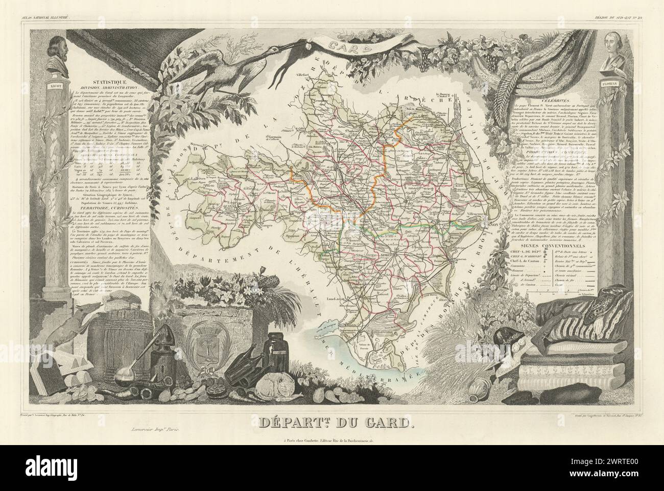 Carte du gard Banque de photographies et d’images à haute résolution ...