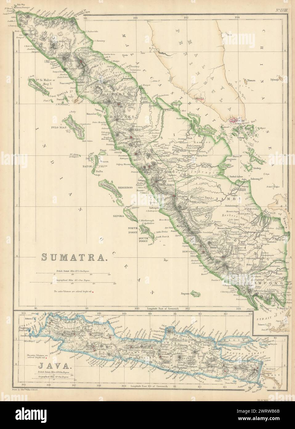 Sumatra map Banque de photographies et d’images à haute résolution - Alamy