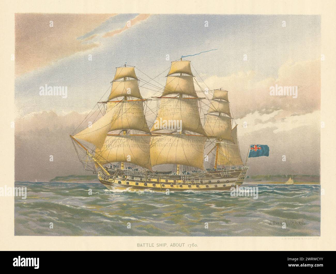 Old navy ship Banque de photographies et d’images à haute résolution ...