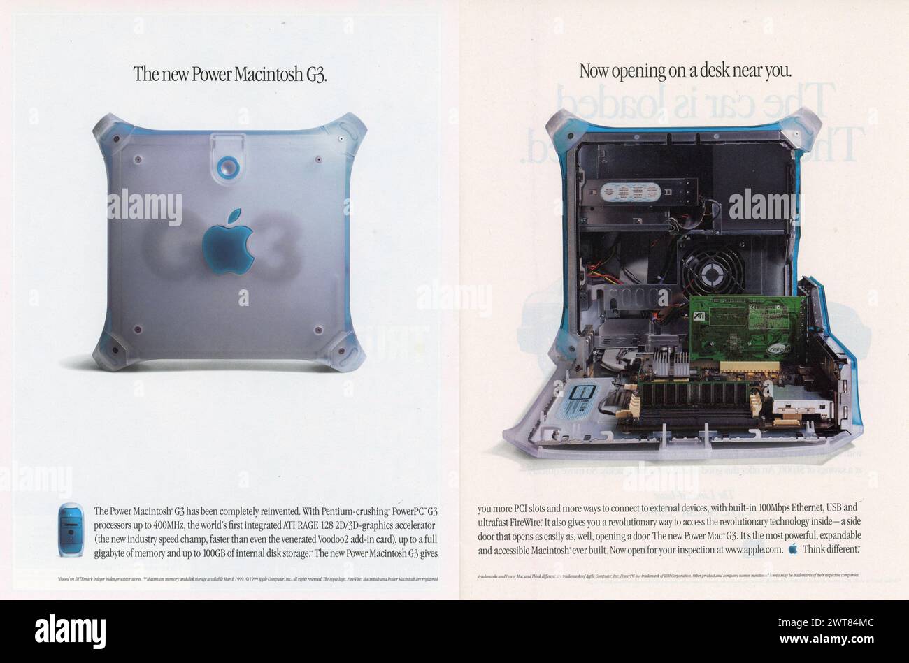 Publicité macintosh retro Banque de photographies et d’images à haute ...