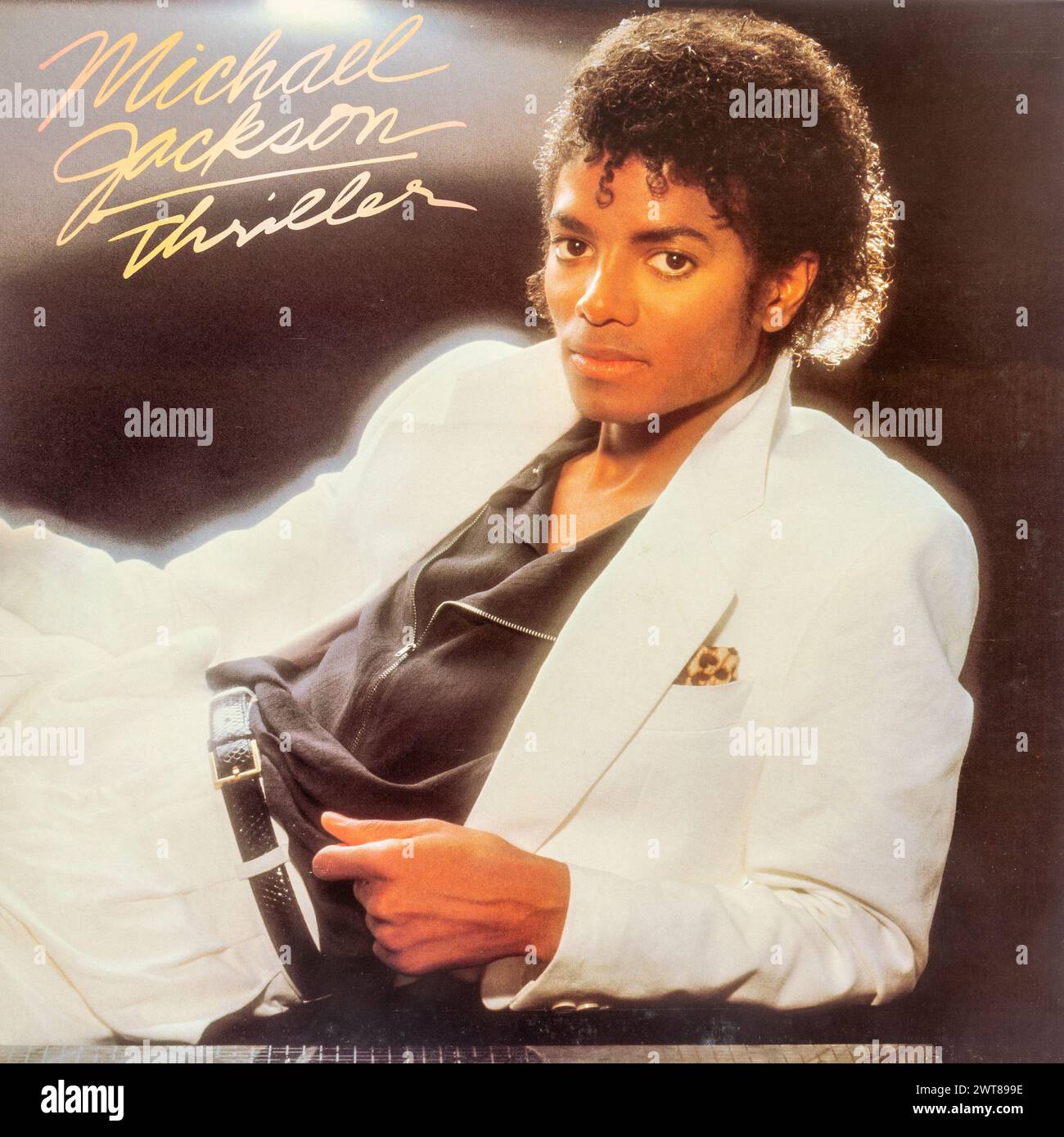 Michael jackson thriller album cover Banque de photographies et d ...