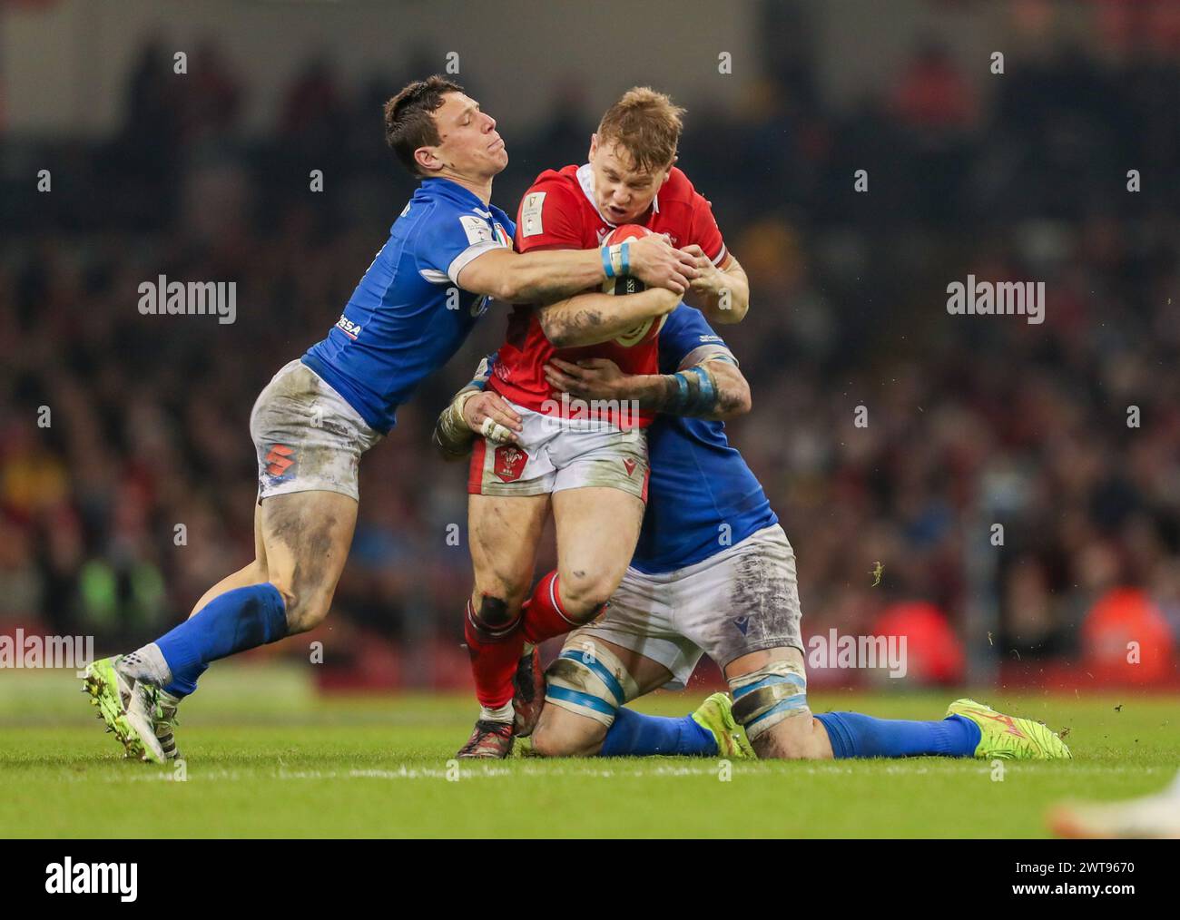 16 mars 2024 ; Principality Stadium, Cardiff, pays de Galles : six ...