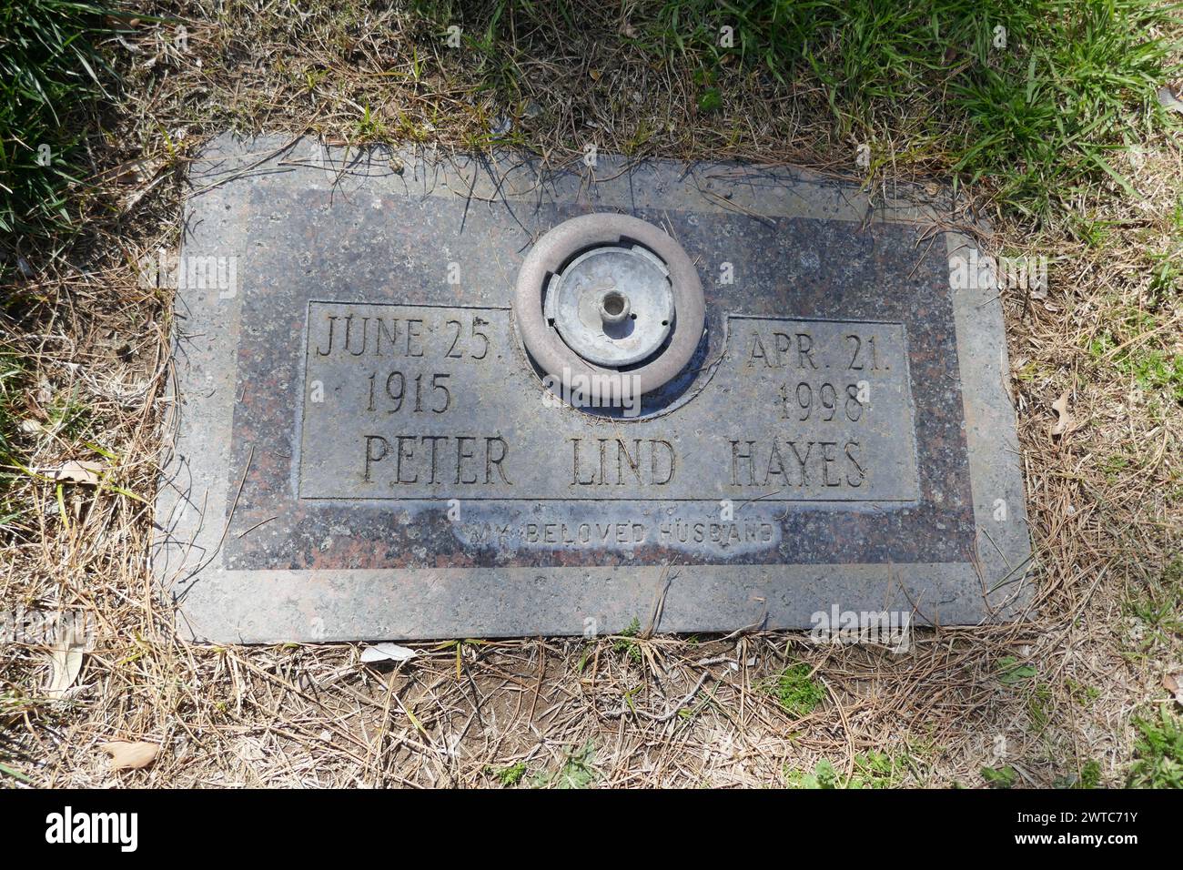 Las Vegas, Nevada, USA 8 mars 2024 acteur Peter Lind Hayes grave dans Garden of Resurrection at ...