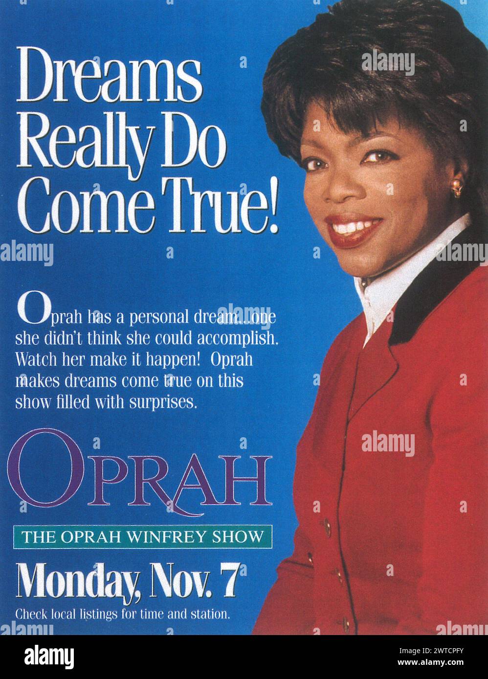 Le spectacle d'oprah winfrey Banque de photographies et d’images à ...