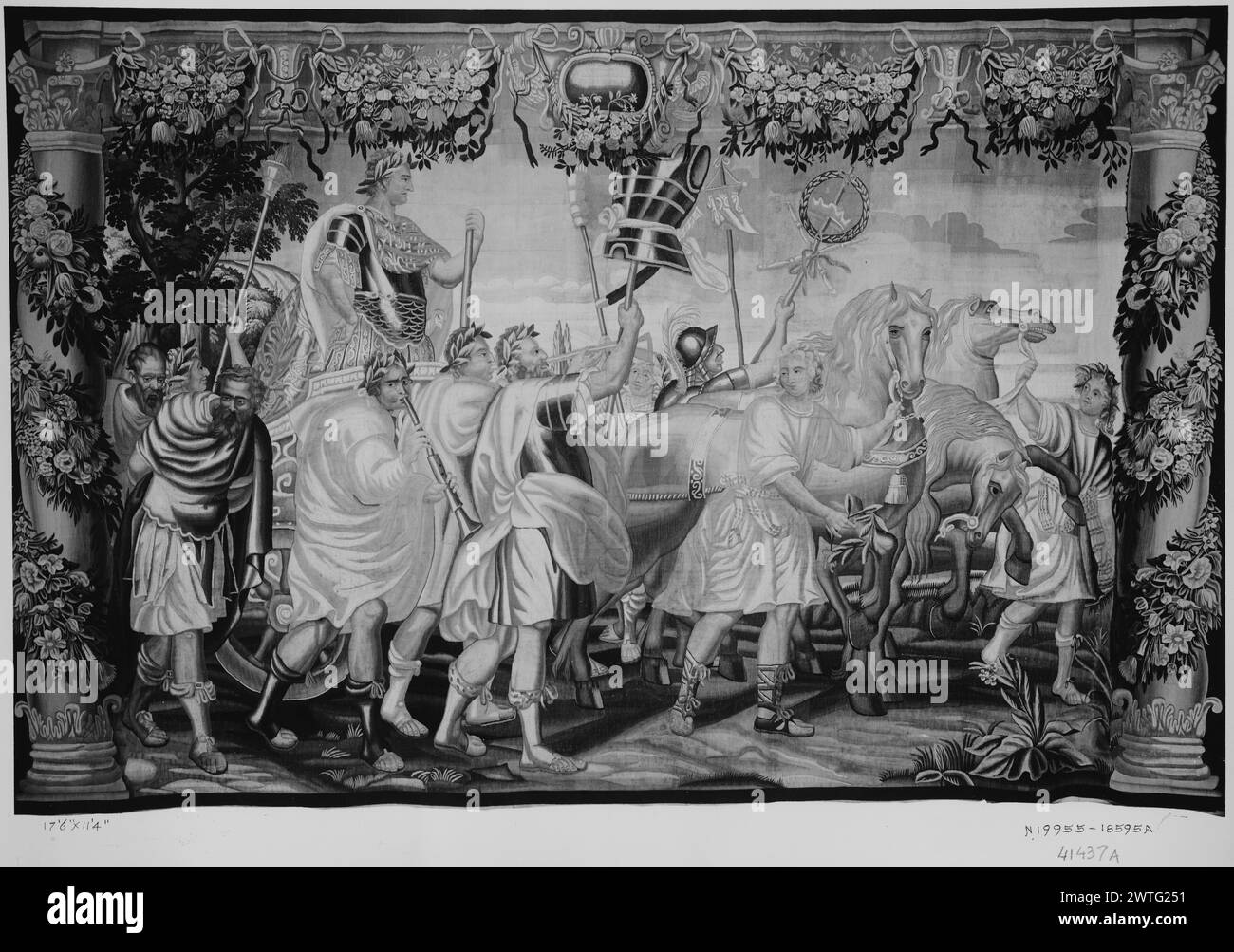 Alexandre le grand lié Banque d'images noir et blanc - Alamy