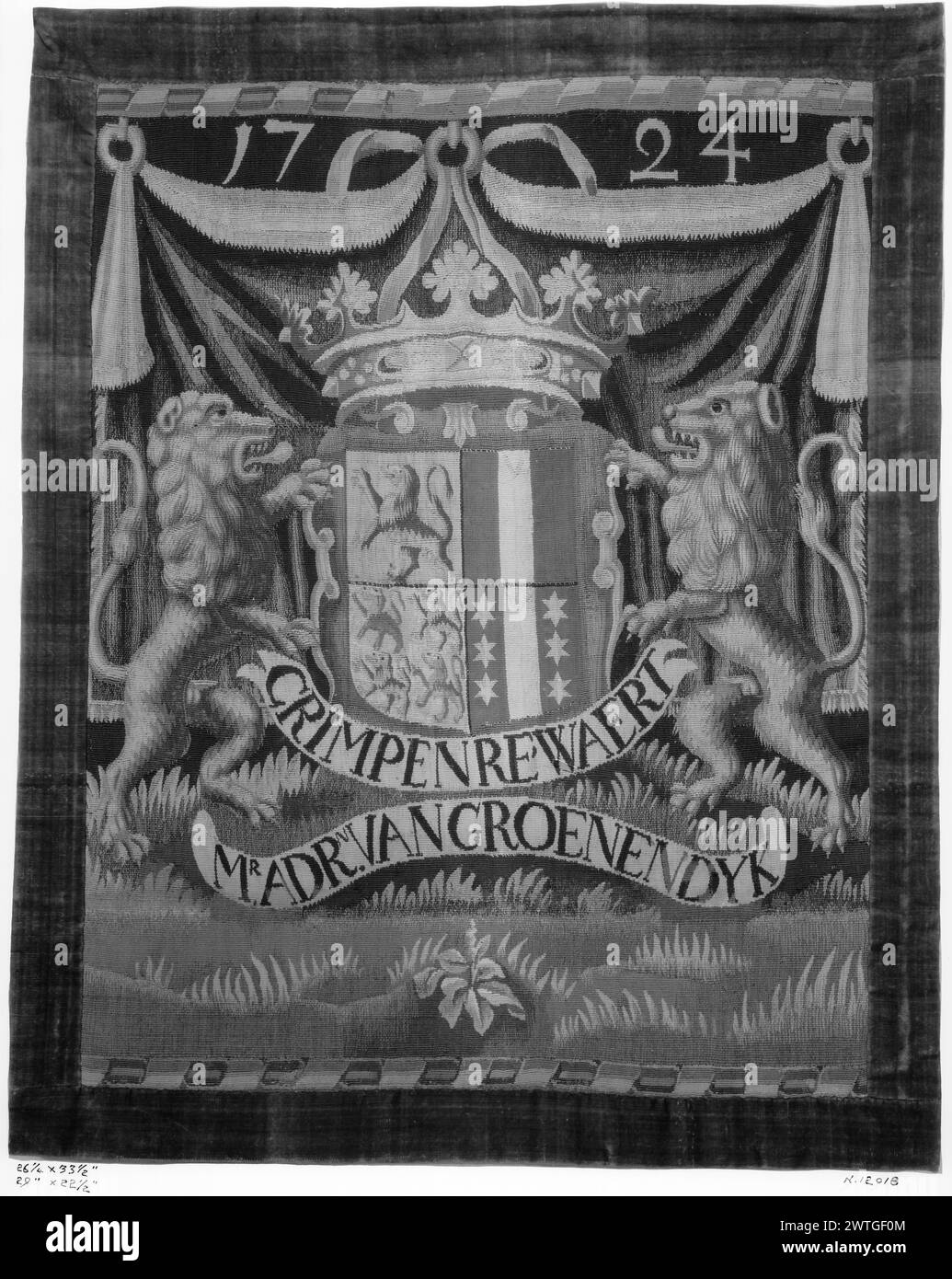 Blason lion david Banque d'images noir et blanc - Alamy