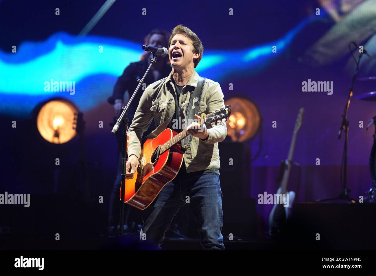 James Blunt auf Who We Used To Be Tour. 18.03.2024 James Blunt auf Who ...