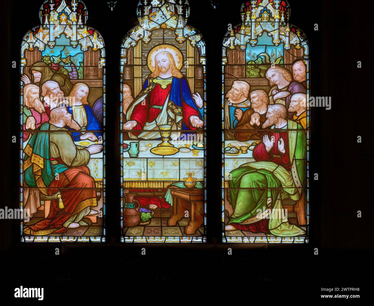 Dernier repas jésus Banque de photographies et d’images à haute ...