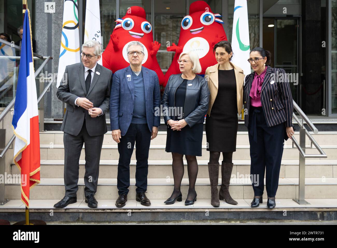 Vice-ministre français de la santé et de la prévention Frédéric ...