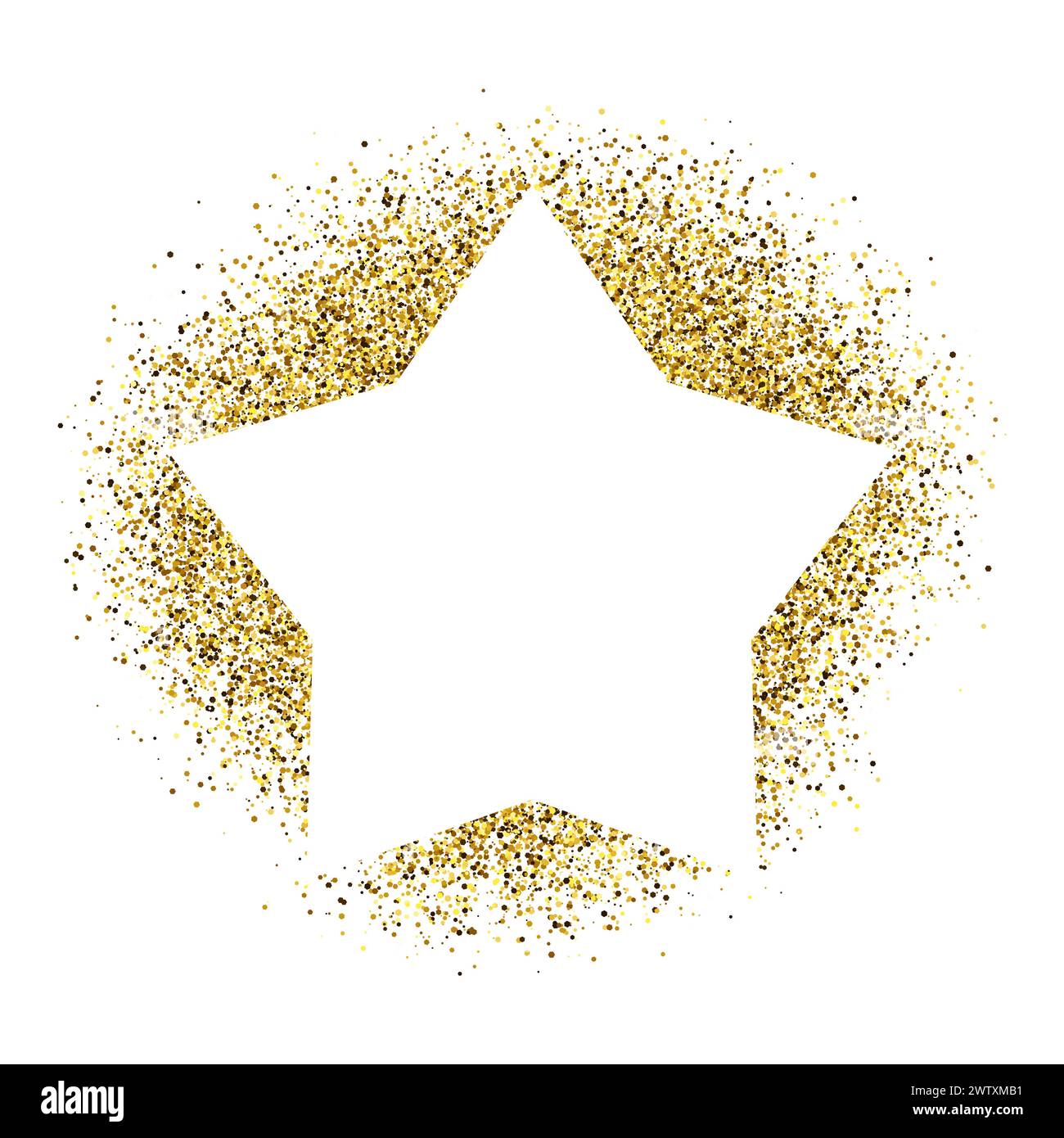 étoile vide Banque d'images vectorielles - Alamy