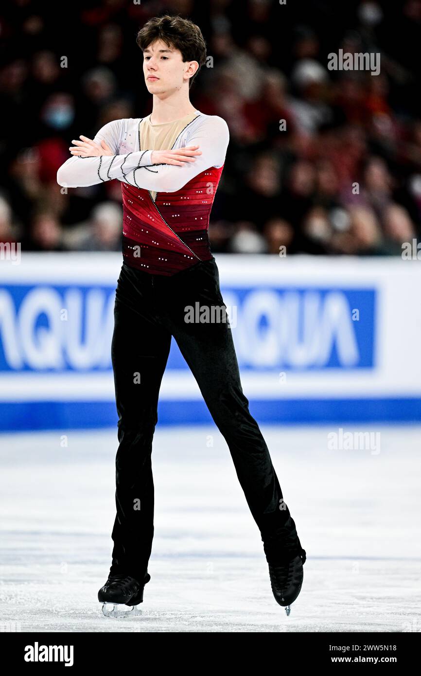 Montréal, Canada. 21 mars 2024, Adam HAGARA (SVK), dans le cadre du ...