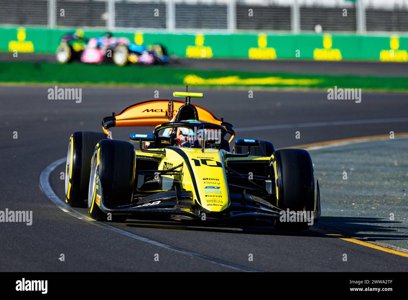 10 BORTOLETO Gabriel (soutien-gorge), Invicta Racing, Dallara F2 2024 ...