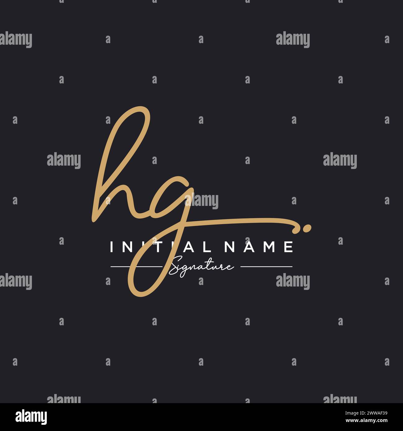 Hg signature Banque de photographies et d’images à haute résolution - Alamy