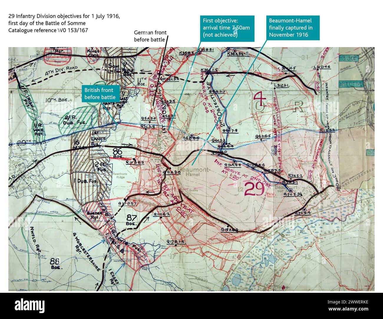 Mappa di beaumont Banque d'images détourées - Alamy