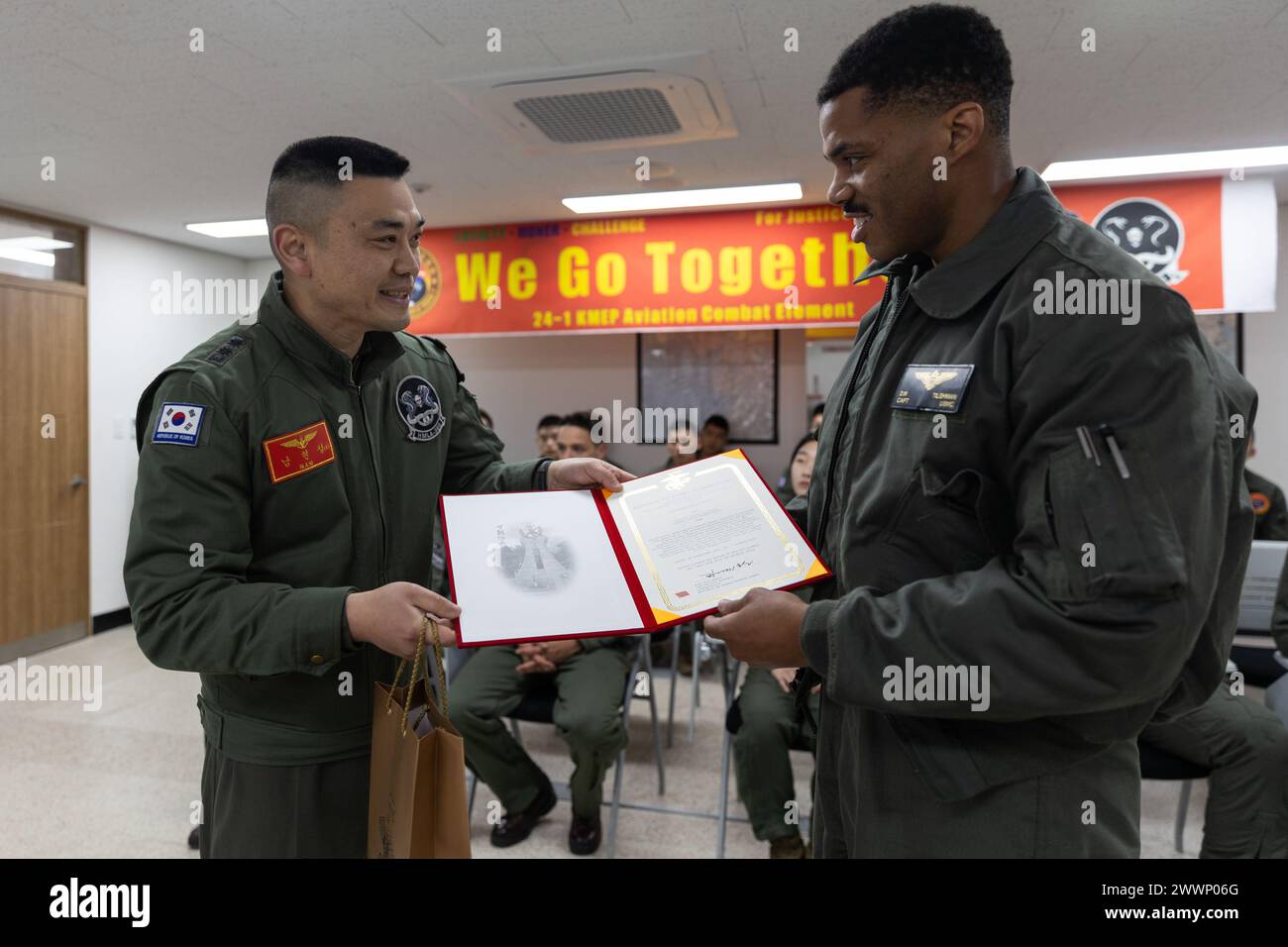 Le Capt. Daniel Tilghman du corps des Marines des États-Unis, pilote de ...