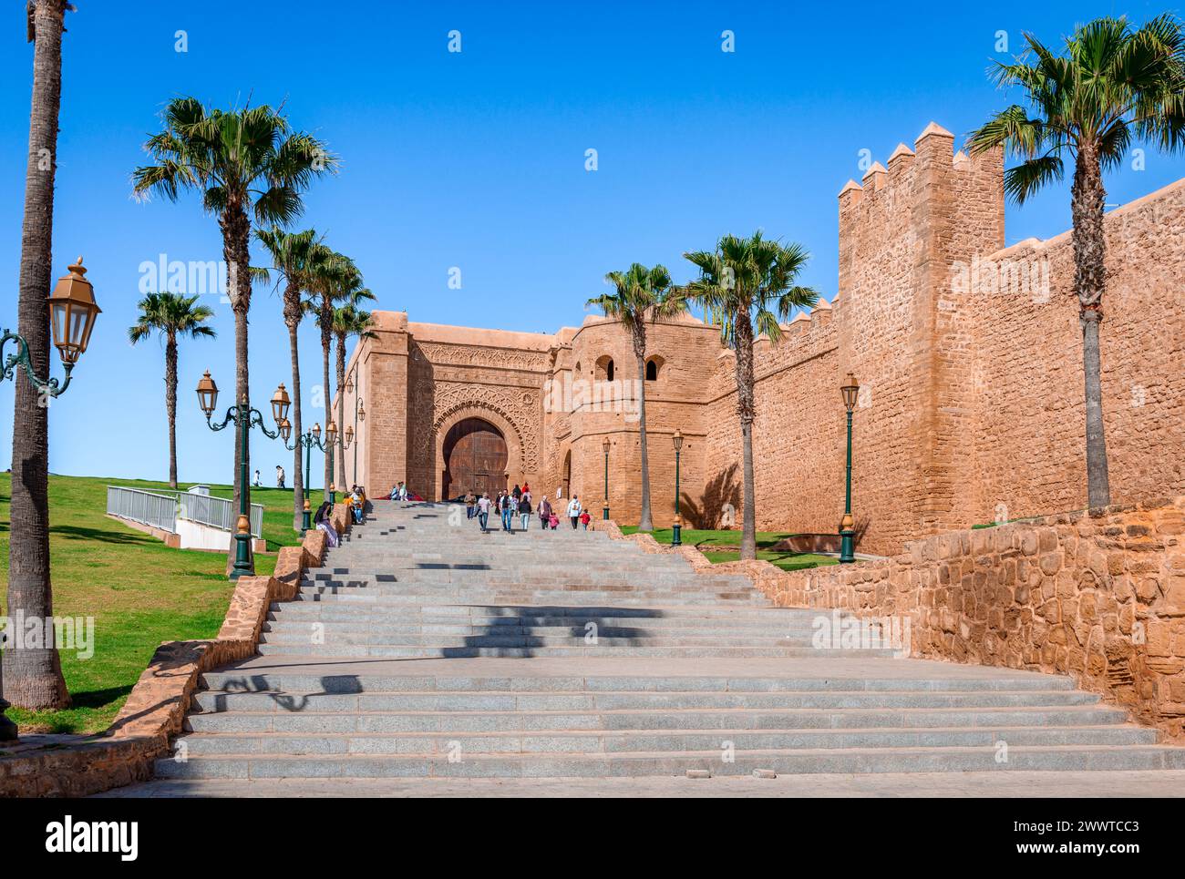 Kasbah des oudayas Banque de photographies et d’images à haute ...